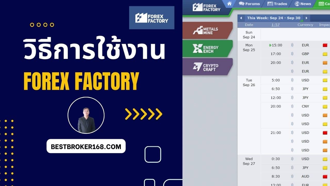 วิธีการใช้งาน Forex Factory การวิเคราะห์ข่าวใน ตลาด Forex